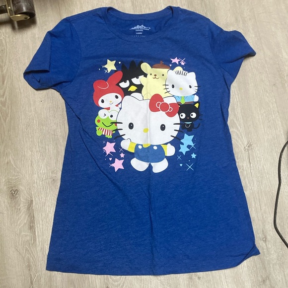 Sanrio | Tops | Hello Kitty Sanrio Shirt Pompompurin Chococat | Poshmark